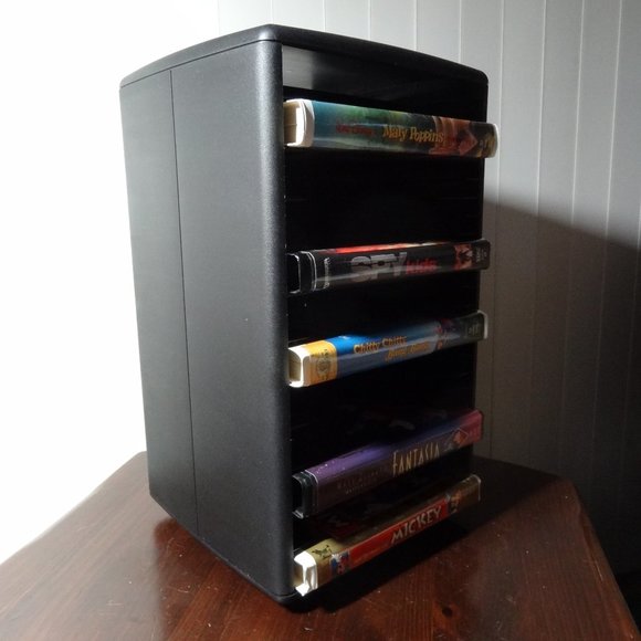 Laserline | Other | Laserline Dual Sided Revolving Vhs Storage Tower ...
